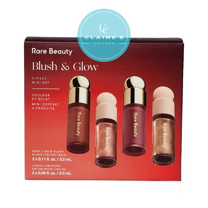 Rare Beauty Mini Blush & Glow 4-Piece Set | Lazada PH