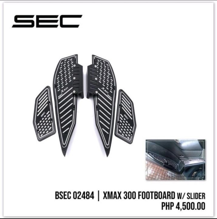 yamaha xmax 300 foot board matting with slidder | Lazada PH