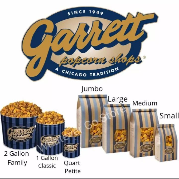 Garrett Popcorn, Chicago Mix Flavour, Jumbo Bag Size | Lazada