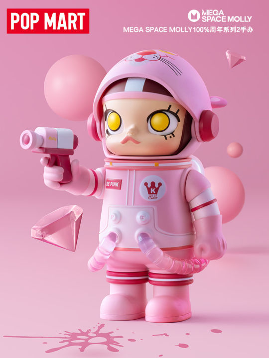 PopMart Pop Mart Mega Reserve Range Mega Space Molly 100% Second ...