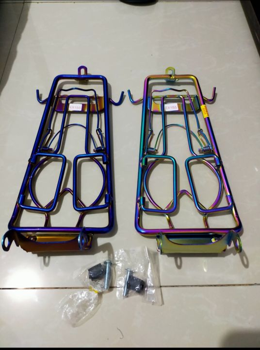 STEP GRILL MALAYSIAN TITANIUM for SNIPER 150 / 155 | Lazada PH