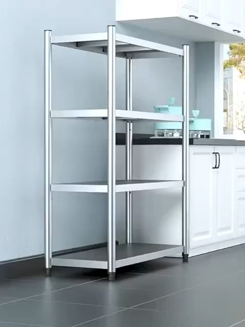 304 Stainless Steel Storack Rack Organizer Shelf Adjustable 3/4/5 ...
