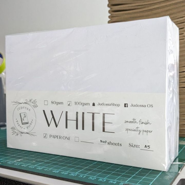 A6 / A5 / B5 / Half Short / Half Long Bond Paper (500 sheets) Paper One ...