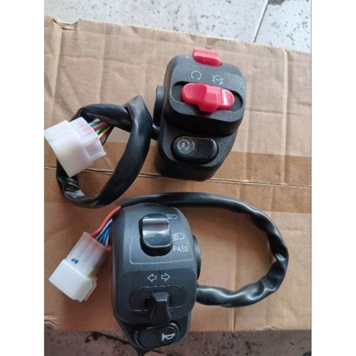 HANDLE SWITCH ASSY RUSI RFI 175 (Left/Right) | Lazada PH