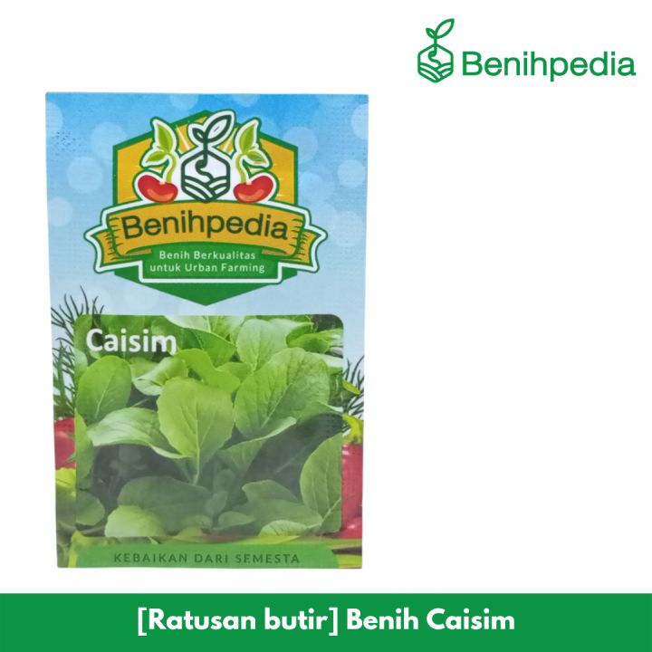 [Ratusan Butir] Benihpedia Benih Caisim Caisin | Lazada Indonesia