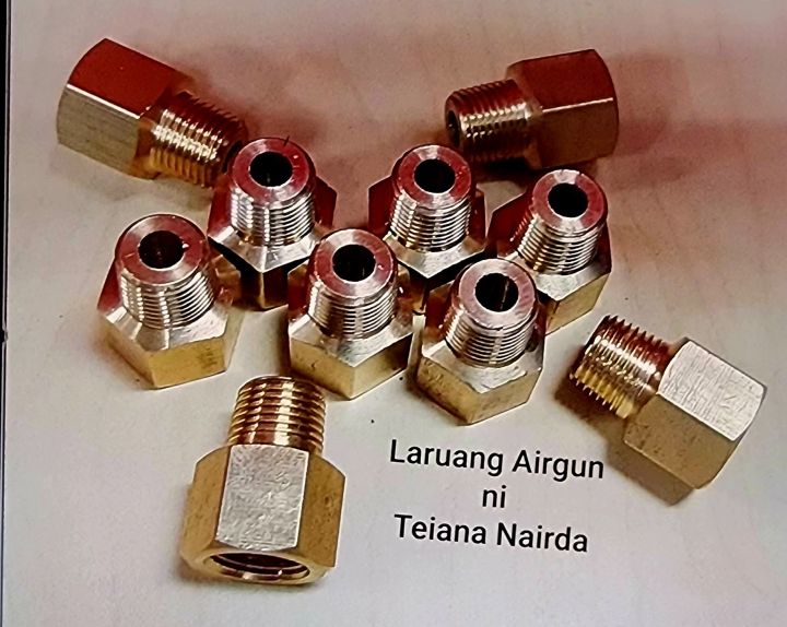 Co2 plug adaptor 1-8 npt for AG and Co2 tank adapter | Lazada PH