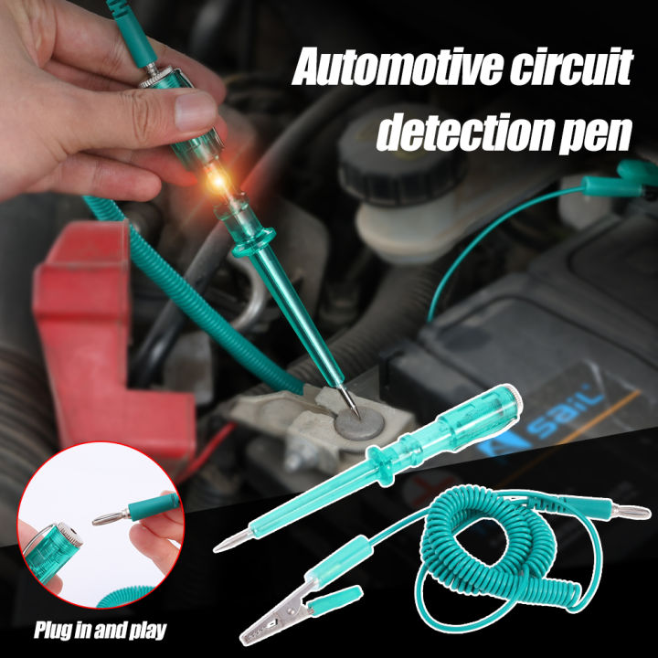 Auto Car Circuit Tester DC 6V 12V 24V Probe Light System Test Probe ...