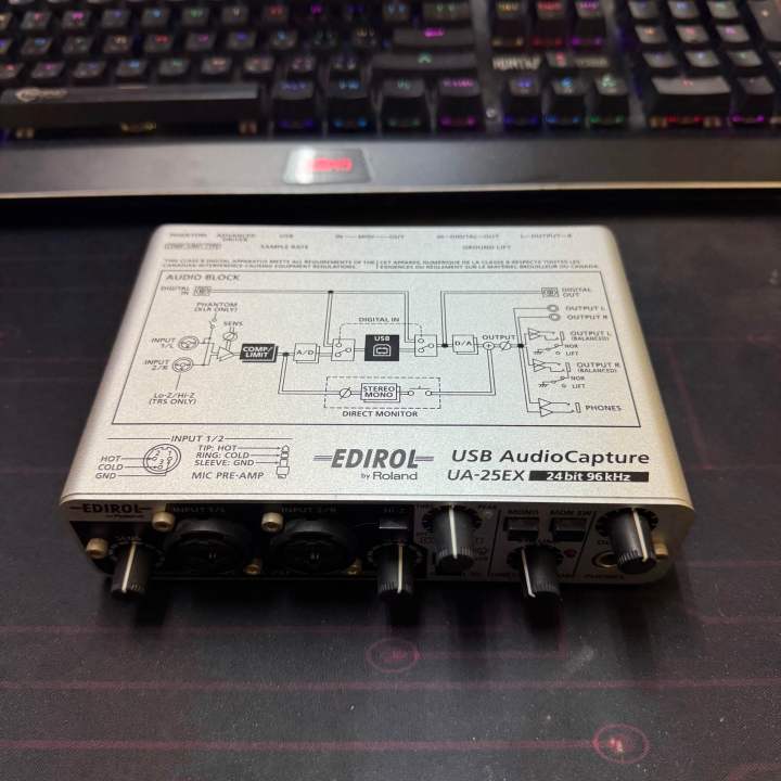 Roland Edirol UA-25EX 24 Bit 96kHz USB Audio Interface | Lazada.co.th