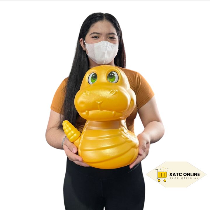 2025 Year of the Snake Coinbank Alkansya Large (Random Colors) | Lazada PH