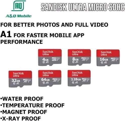 Original Sandisk Ultra 4GB 8GB 16GB 32GB 64GB 128GB Memory Micro SD Card | Lazada PH