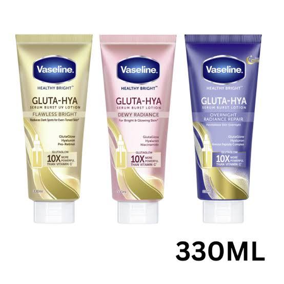 Vaseline Gluta-Hya 330ml | Vaseline Hand Body Lotion | Lazada Indonesia