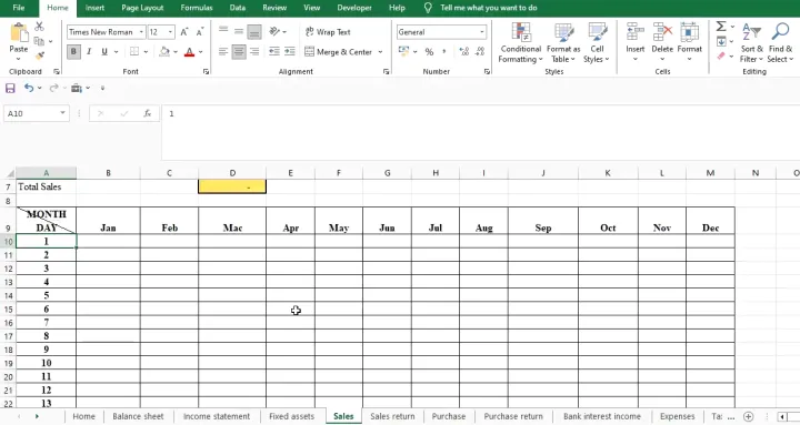 2025 Income Tax Computation Template Auto Calculate Form B LHDN ...