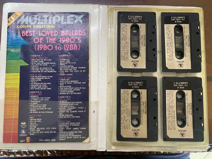 Multiplex Golden Collection Best Loved Ballads 1980’s to 1988 Original ...
