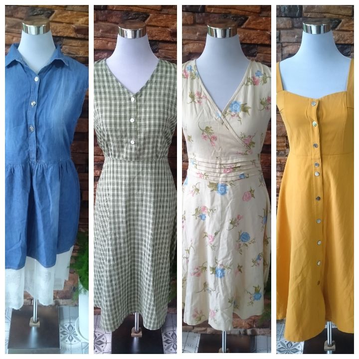 Preloved korean dress maxi mini midi trendy dress affordable and elegant | Lazada PH