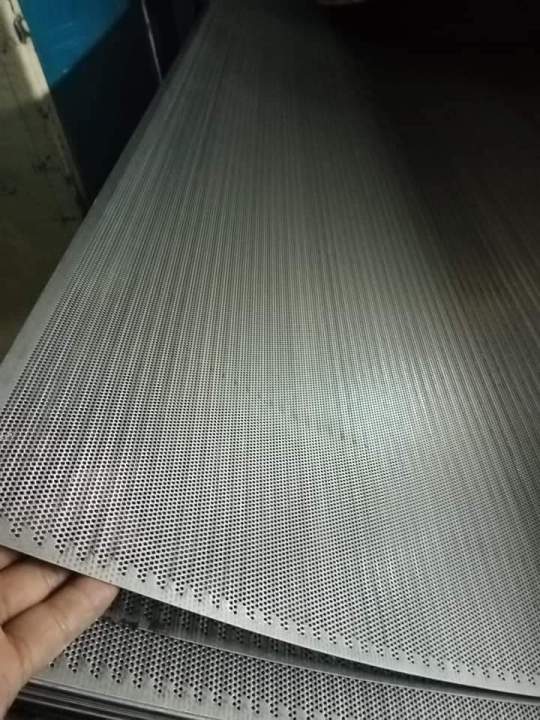 ️PERFORATED METAL SHEET⬇️ black iron materials 0.7mm thickness 1/8 ...