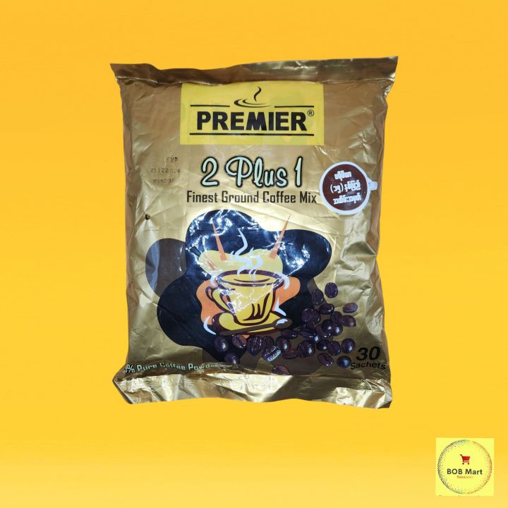 Premier Coffee 2 plus 1, กาแฟผสมพรีเมียร์ | Lazada.co.th