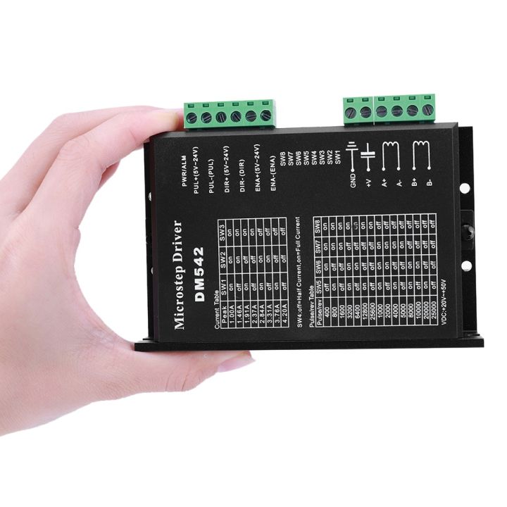 DM542 DM556 Microstep Motor Driver 2 Phase Stepping Motor Driver Digital Stepper Motor Driver ...