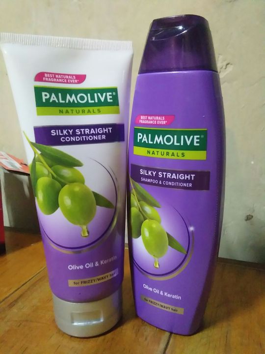 Palmolive® Naturals Silky Straight Shampoo & Conditioner set 180ml ...