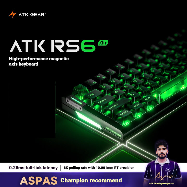 AULA | ATK RS6 Air Gaming Mechanical Keyboard Wireless Bluetooth Wired ...