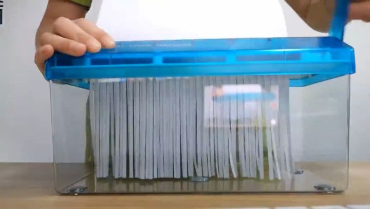 A4/A6 Automatic/manual paper shredder Paper Cutting Machine Straight ...