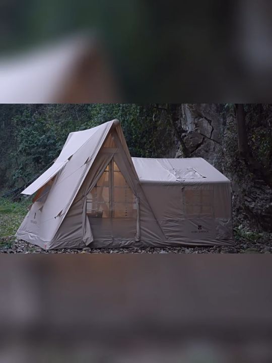 MOBI GARDEN Cloud Villa 12.6 Inflatable Camping Tent High Quality and ...