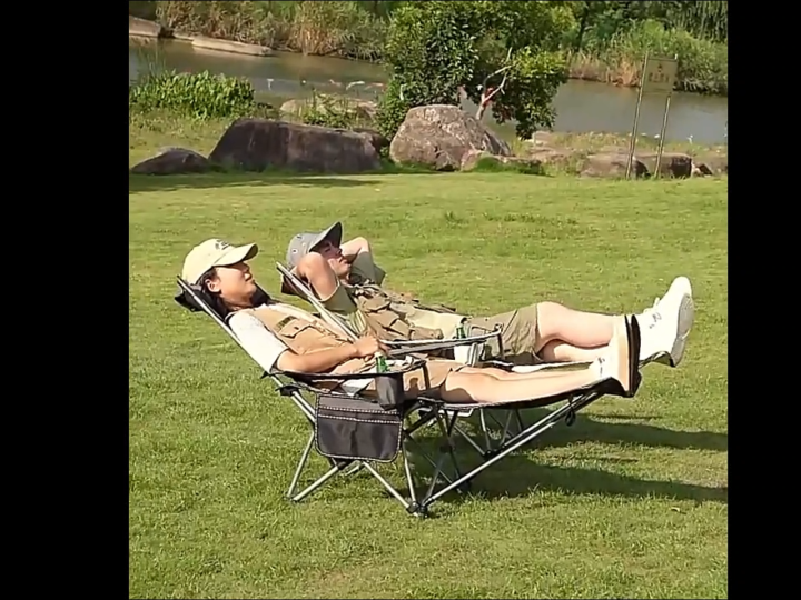 Camping Chair | Heavy Duty Folding Chair with Back Rest Outdoor ...