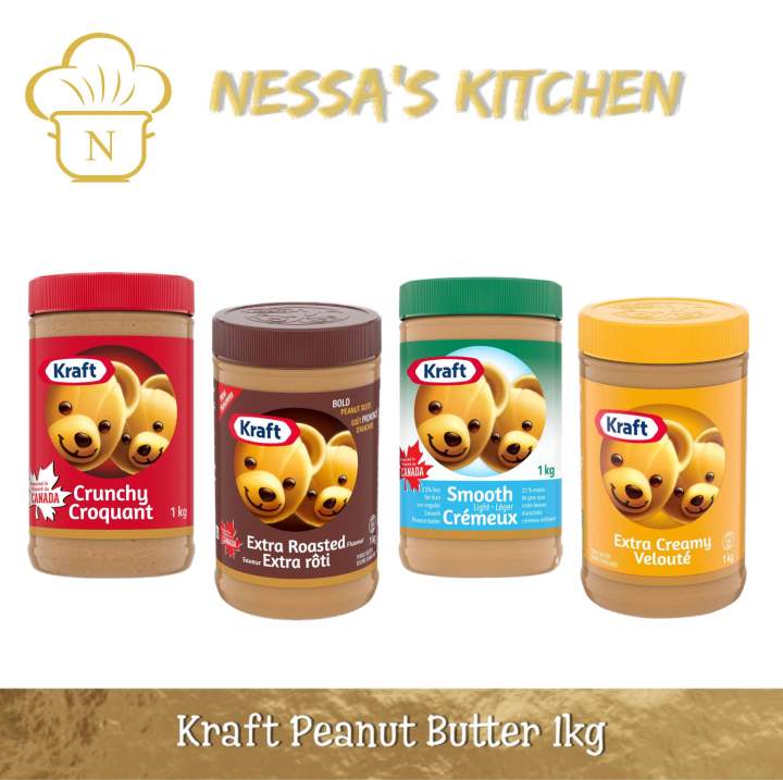 Kraft Smooth Extra Creamy Crunchy Peanut Butter 1kg [Nessa’s Kitchen ...
