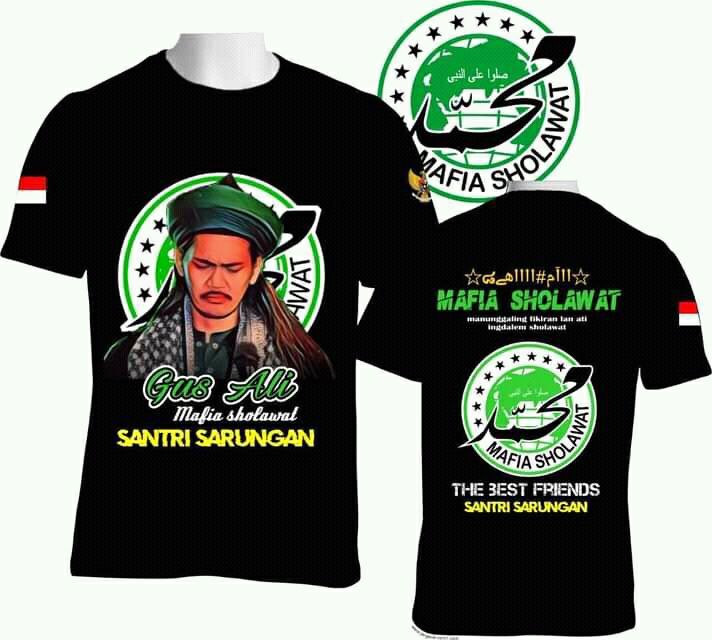 KAOS PENDEK MAJELIS MAFIS DISTRO - KAOS PECINTA MAFIASHOLAWAT TERBARU ...