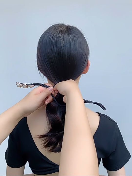 【ZEVER 】ยอดนิยมทางออนไลน์กิ๊บติดผมติดผมถักเปียด่วน | Lazada.co.th