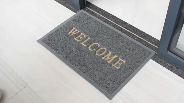 WELCOME DOOR MAT / FLOORMAT FOR HOME OFFICE | Lazada