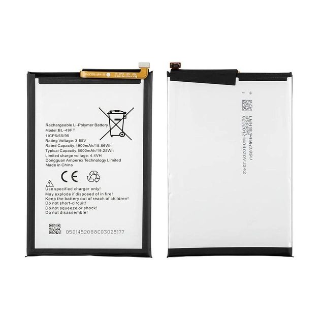 Baterai TECNO SPARK GO 2020 KE5S ORIGINAL 100% BL-49FT | Batu Battery ...