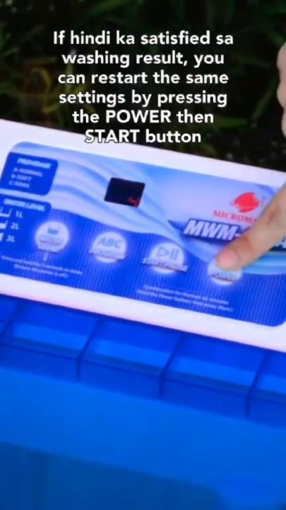 Micromatic MWM-S10A 10kg Capacity Semi-Automatic Single Tub Washing Machine | Lazada PH