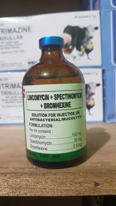 Nutrivet Lsb LINCOMYCIN + SPECTINOMYCIN + BROMHEXINE 100ml | Lazada PH