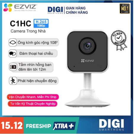[FREESHIP] Camera WIFI EZVIZ C1HC, H1C 2MP Type C, Full HD 1080P, Trong ...
