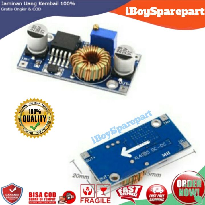XL4005 DC to DC 4A Step Down Power Supply Modul | Lazada Indonesia
