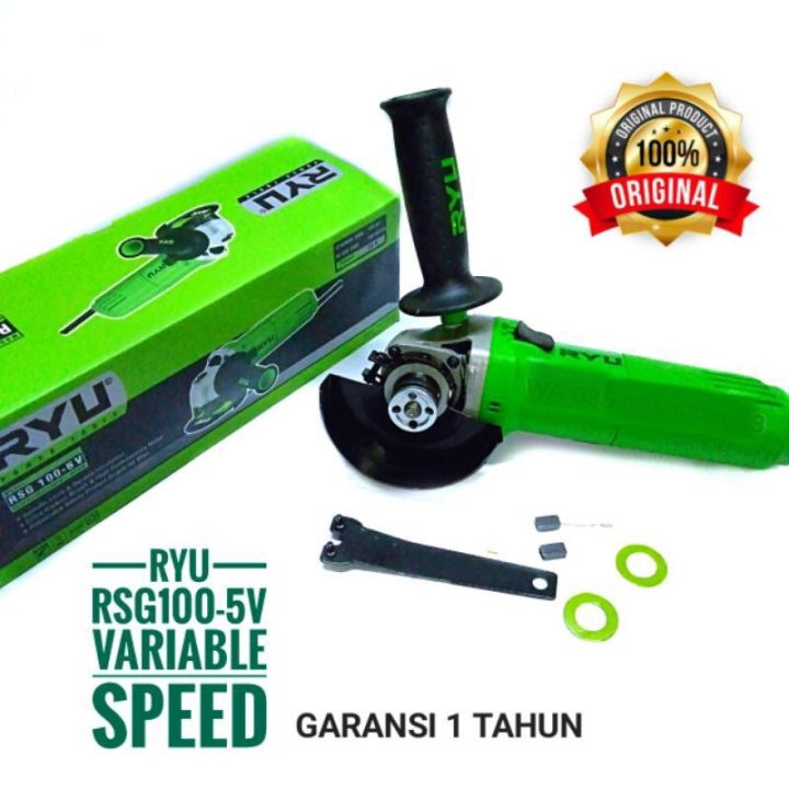mesin gerinda variable speed ryu RSG 100-5V | Lazada Indonesia