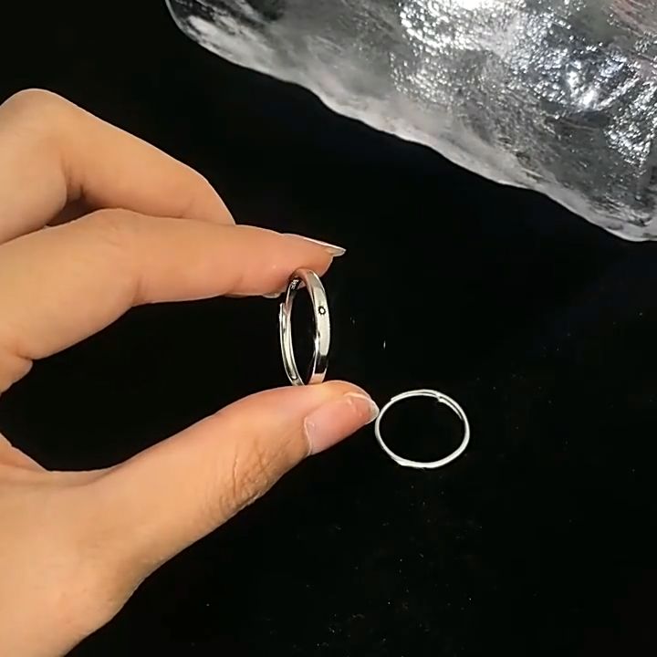 Nhẫn Đôi Bạc S925 Nam Nữ, Nhẫn Đôi Bạc Thật Mặt Trăng Và Mặt Trời Ý Nghĩa - ND2516 - Bảo Ngọc ...