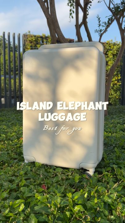 ISLAND ELEPHANT Travel Luggage TSA Password Lock Suitcase 20/24 Inch ...
