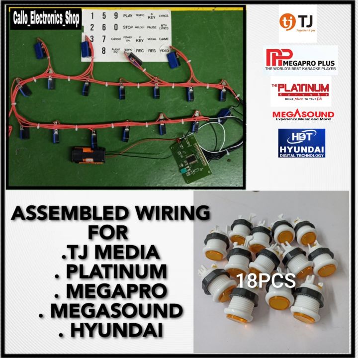 VIDEOKE JUKEBOX WIRING FOR ALL MODEL PLATINUM/MEGAPRO/HYUNDAI/TJ MEDIA ...