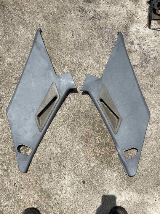 Mercedes W124 Masterpiece Real Pillar Interior Trim Garnish USED ...