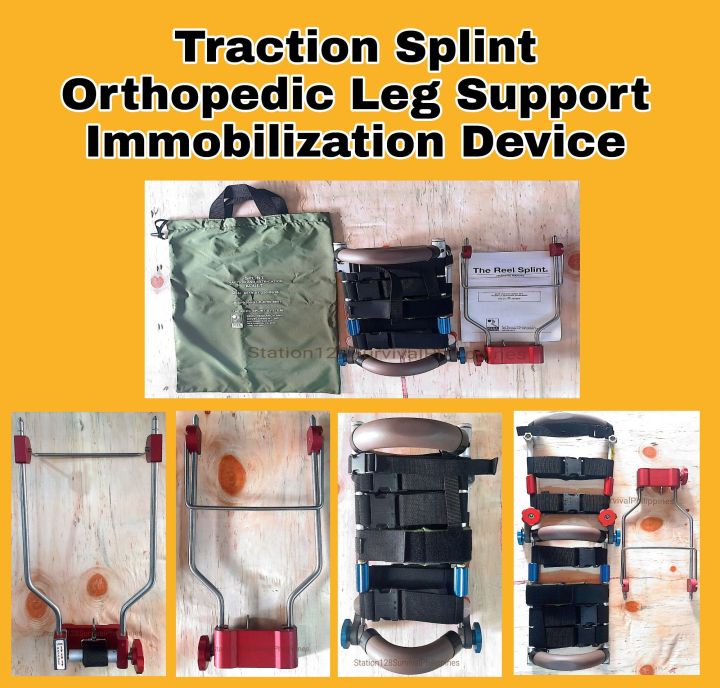 Traction Splint and Extrication Orthopedic Leg Support Immobilization ...