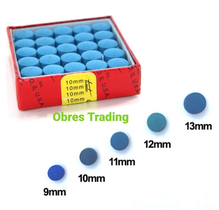 Billiard Pool Tako Cue Tips (5pcs/order) by Obres | Lazada PH