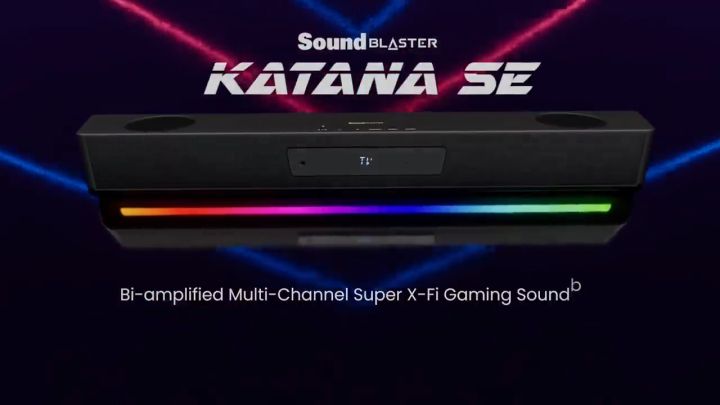 CREATIVE SPEAKER Sound Blaster Katana SE ลำโพงเกมมิ่งซาวด์บาร์ มาพร้อม ...