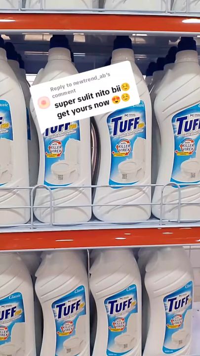 Tuff TBC Toilet Bowl Cleanser Classic 1000m/500ml Personal Collection ...