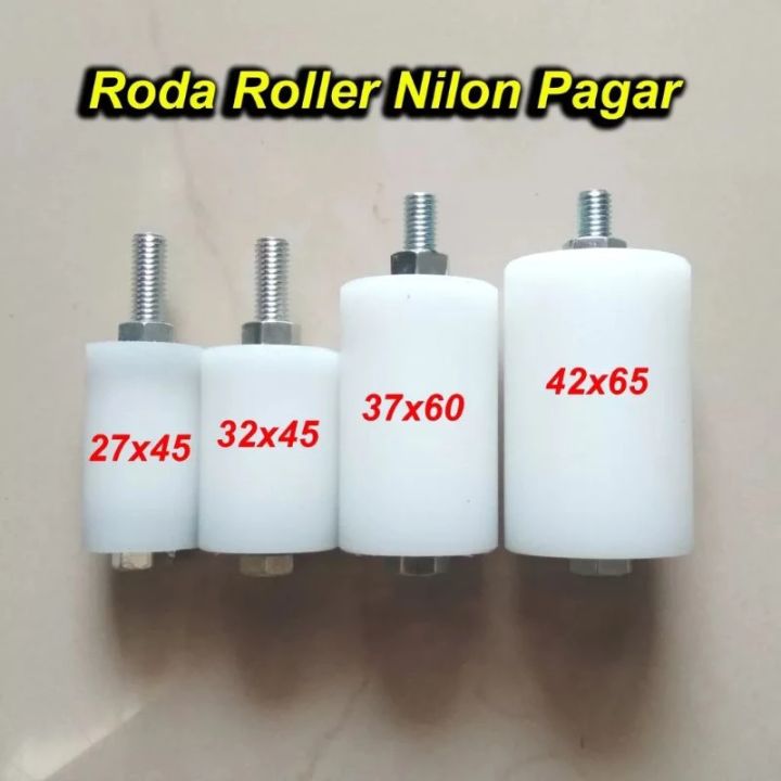 roda bearing pintu pagar /roda pager nilon semua ukuran ada | Lazada ...