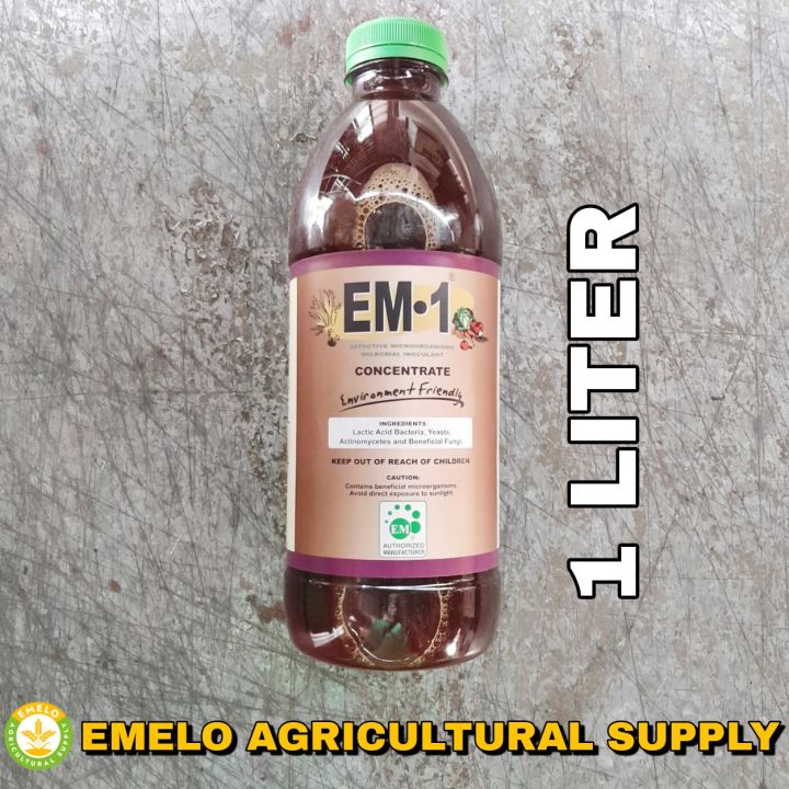 EM 1 for crops (1 LITER) EFFECTIVE MICROORGANISMS / MICROBIAL INOCULANT ...