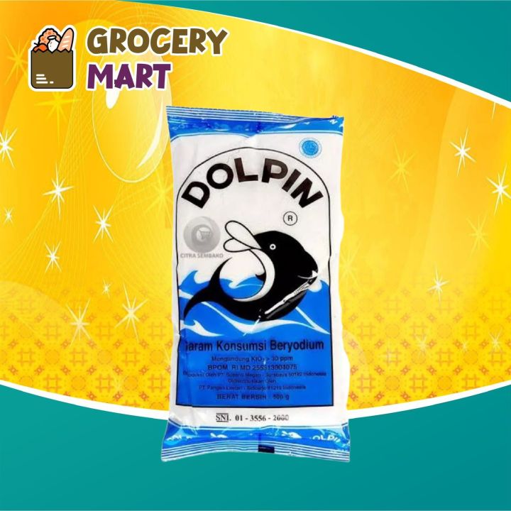 Garam Dolphin Meja Beryodium 500gr / Garam Dolphin | Lazada Indonesia