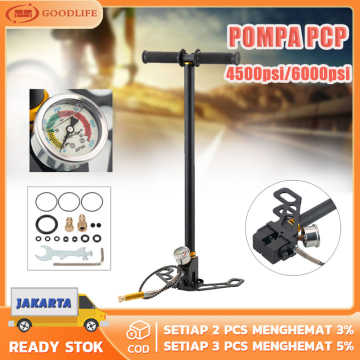 (DIKIRIM DARI JAKARTA) POMPA BARRACUDA 4 STAGE STAINLES STEEL MANOMETER ...