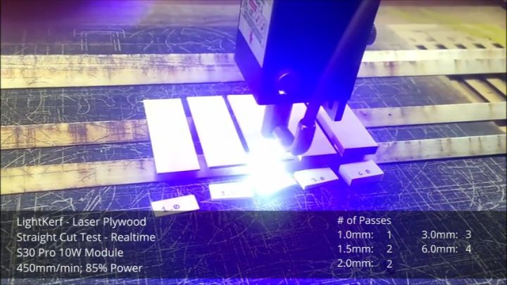 RWC LightKerf Basswood Laser Plywood for Craft, DIY, Engraving ...