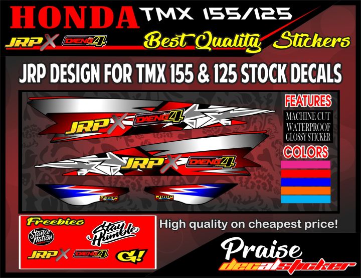 TMX / RUSI / PINOY / MOTOPOSH / SKYGO / DECALS STICKER ( JRP DESIGN )🔥 ...